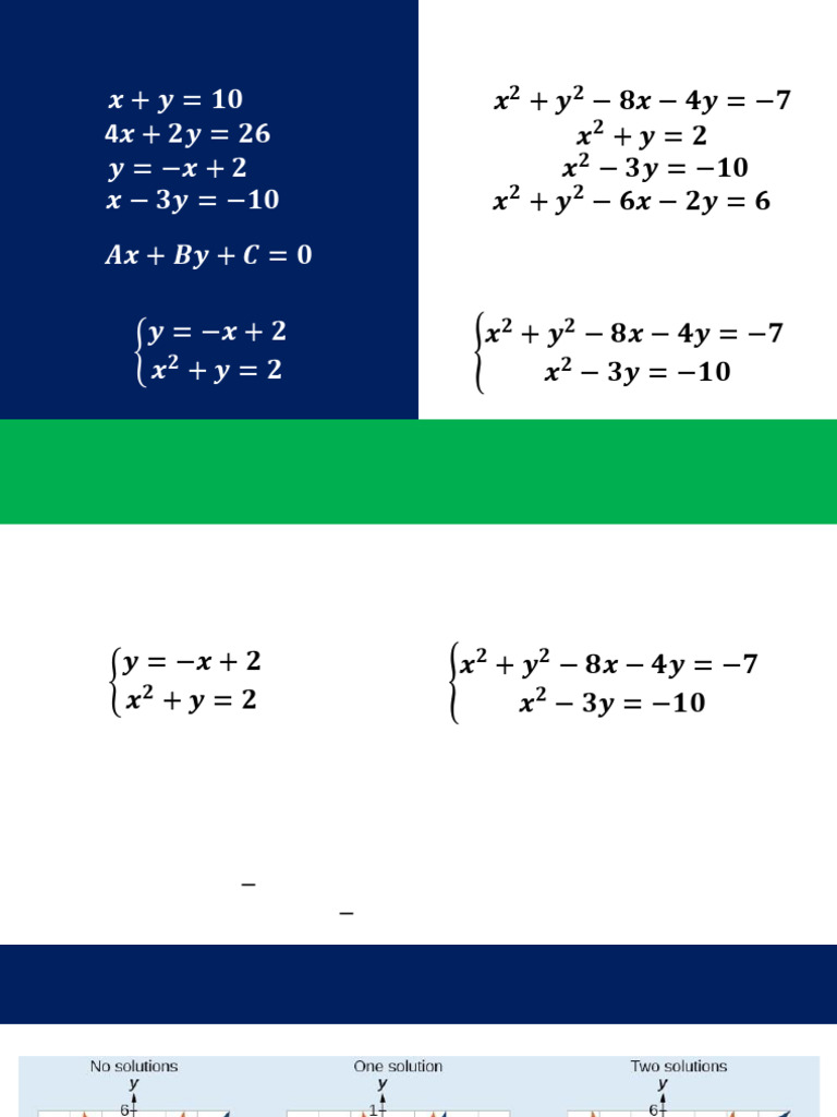 8. Illustrating the System of Nonlinear Equations | PDF | Area | Length