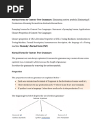 CNF and GNF: Definitions and Conversions | PDF