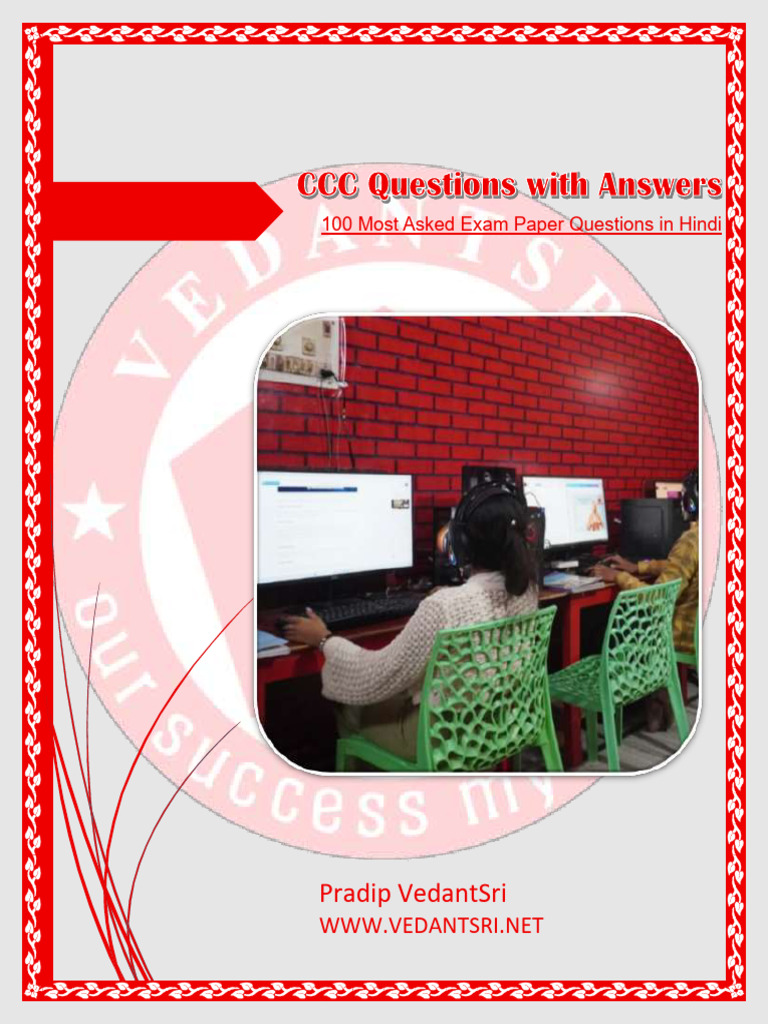 CCC Questions With Answers 100 Most Asked Exam Paper Questions in Hindi ...