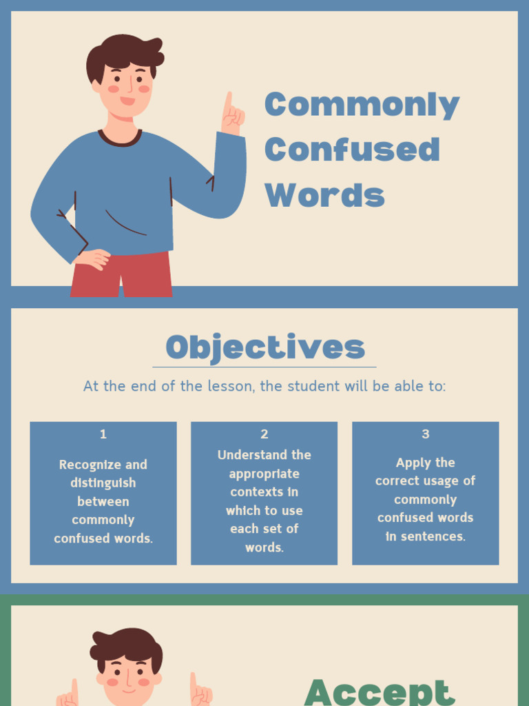 Commonly Confused Words Guide | PDF