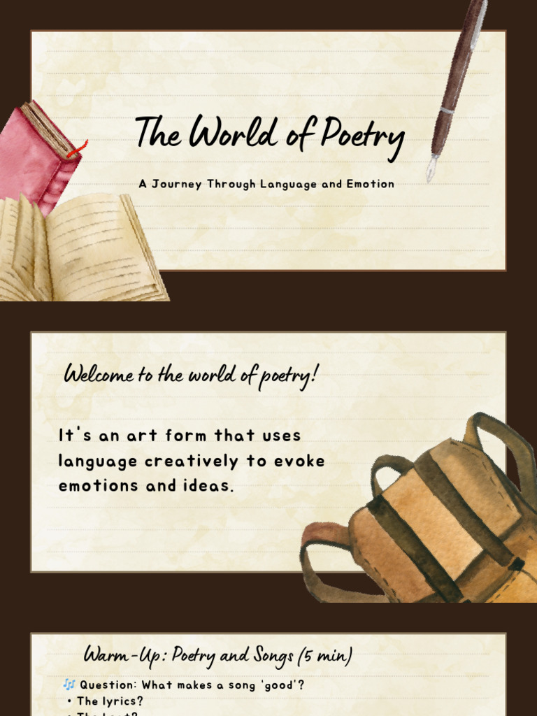 Exploring Poetry's Emotional Power | PDF | Poetry