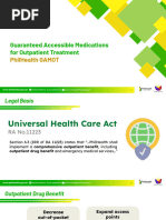 PhilHealth GAMOT Guidelines 2023-0029 | PDF | Medical Prescription ...