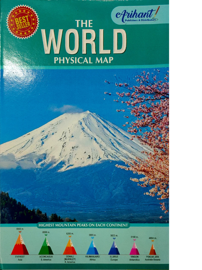 Physical Map of World | PDF