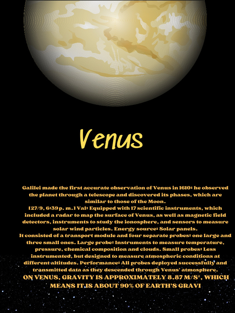 Solar System Venus Science Poster.pdf | PDF