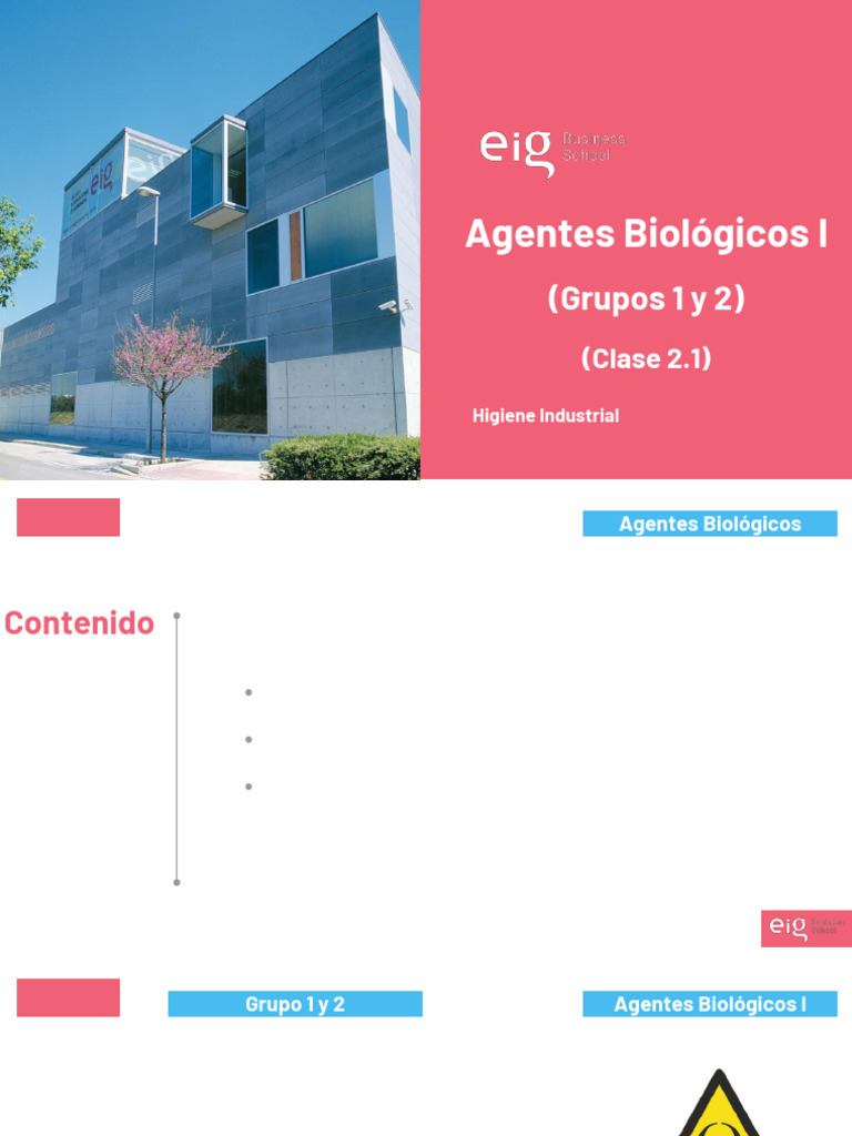 Agentes Biológicos 2.1. Ppt | PDF | Infección | Laboratorios
