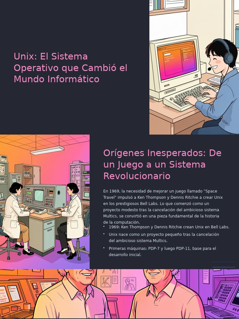 Unix-El-Sistema-Operativo-que-Cambio-el-Mundo-Informatico | PDF | Unix ...