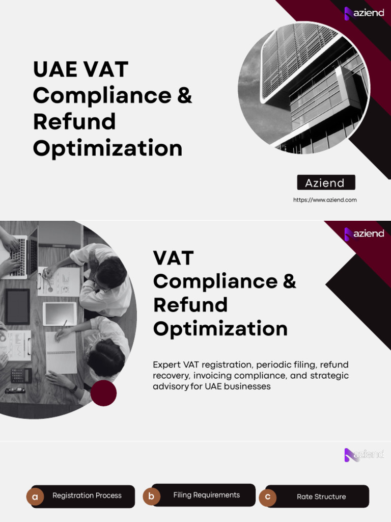 Navigating UAE VAT Registration: A Comprehensive Framework | PDF ...
