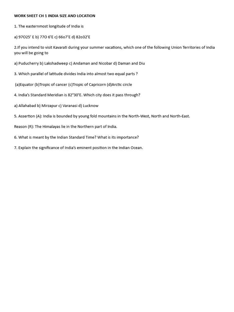 WORK SHEET OF CLASS 9 | PDF | Poverty | Poverty & Homelessness