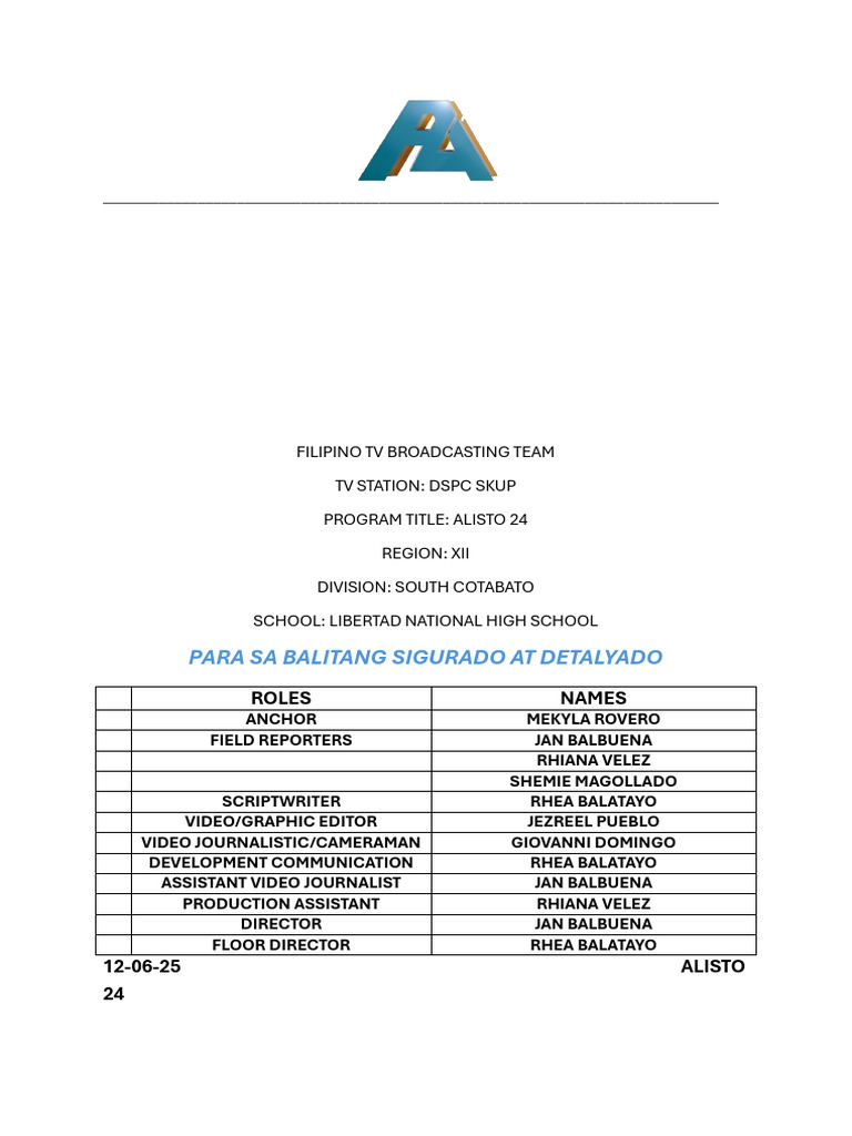 Tvb Script 120225 | PDF