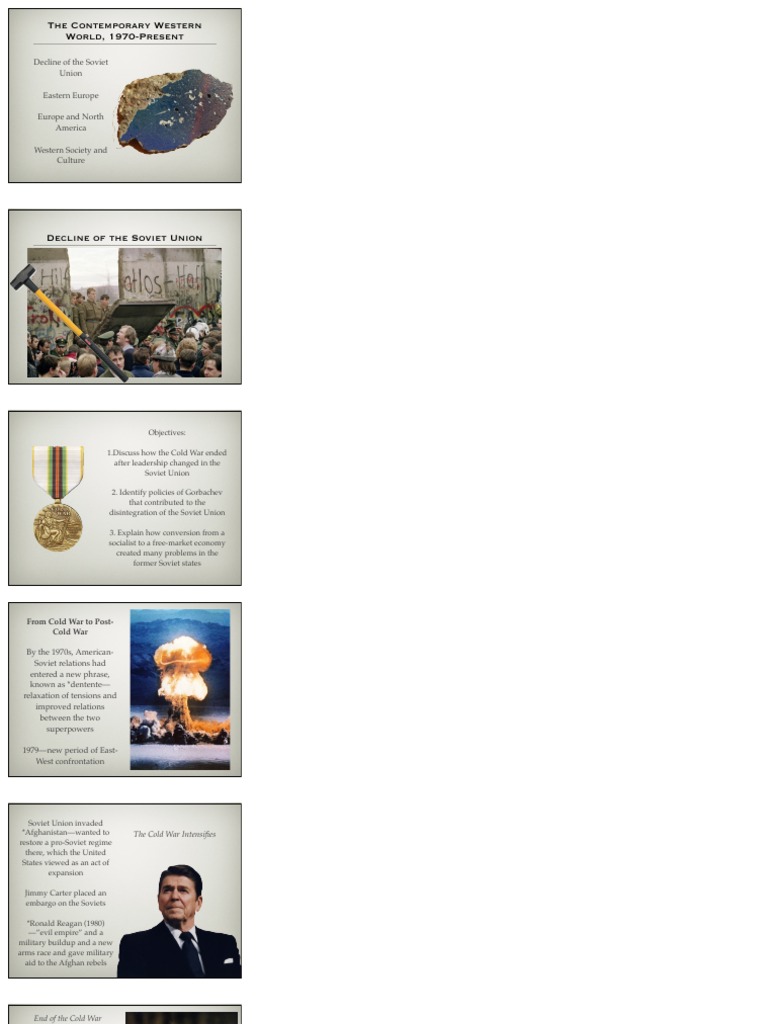 CHAPTER 28 - The Contemporary Western World | PDF | Soviet Union ...