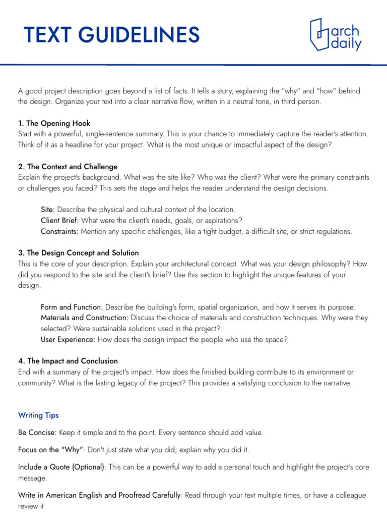 Text Guidelines | PDF