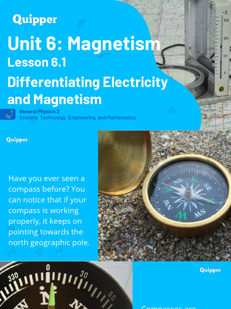 Electricity vs. Magnetism Explained | PDF | Magnetic Field | Magnetism