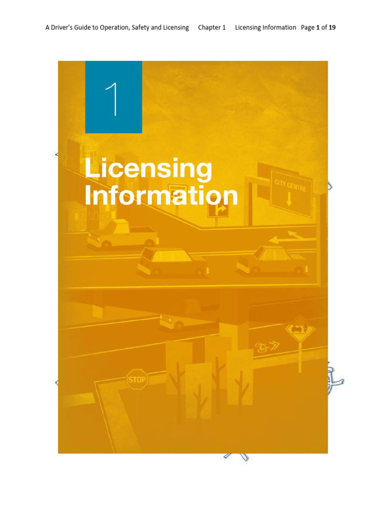 GDL Licensing Guide for New Drivers | PDF | Driver's License | Driving