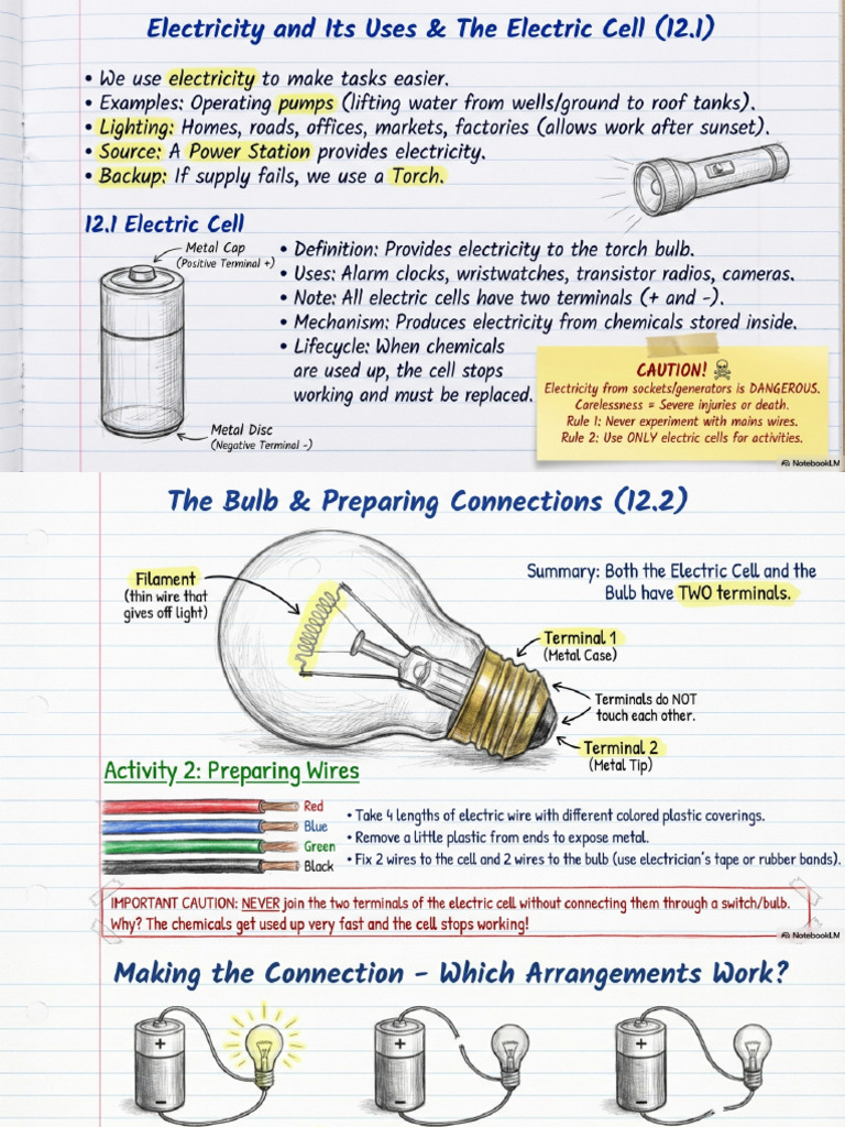 Electricity Circuits Conductors | PDF