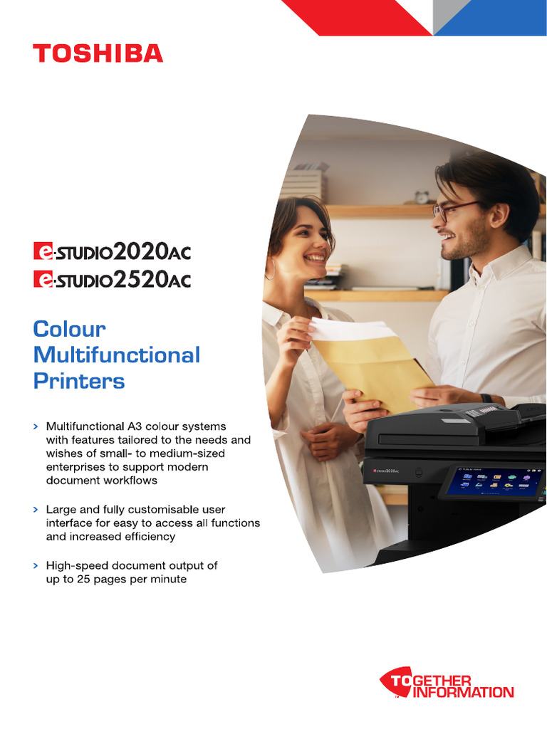 Brosur Toshiba e - Studio 2020ac Colour | PDF