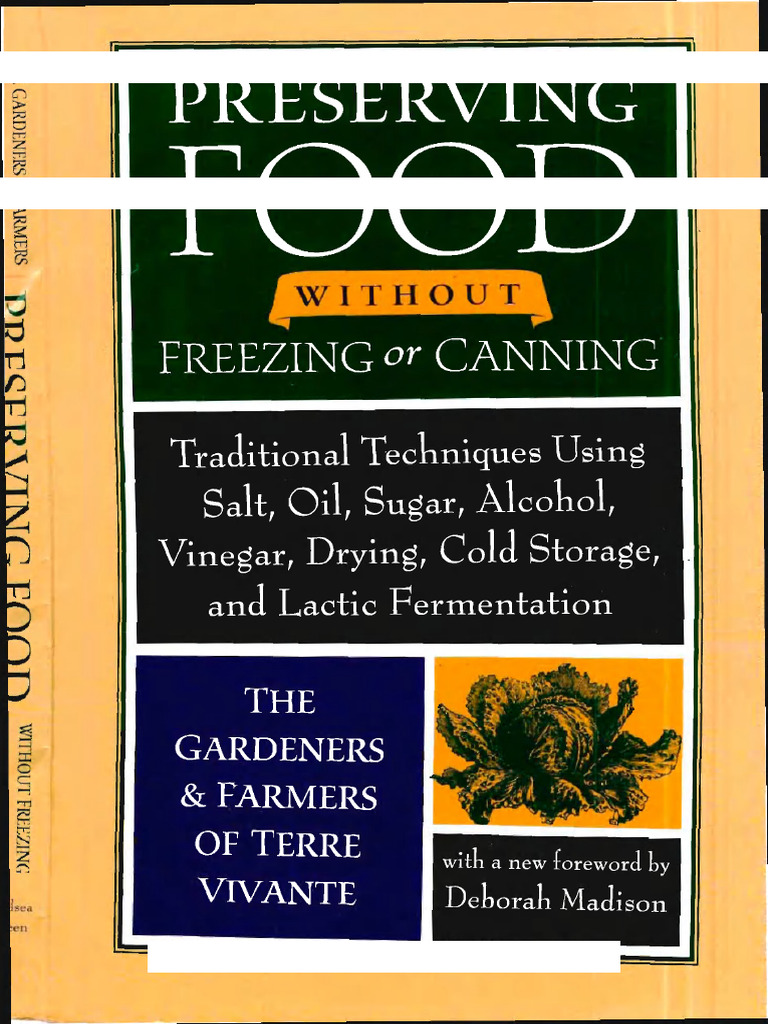 Traditional Food Preservation Methods | PDF | Food Preservation | Foods