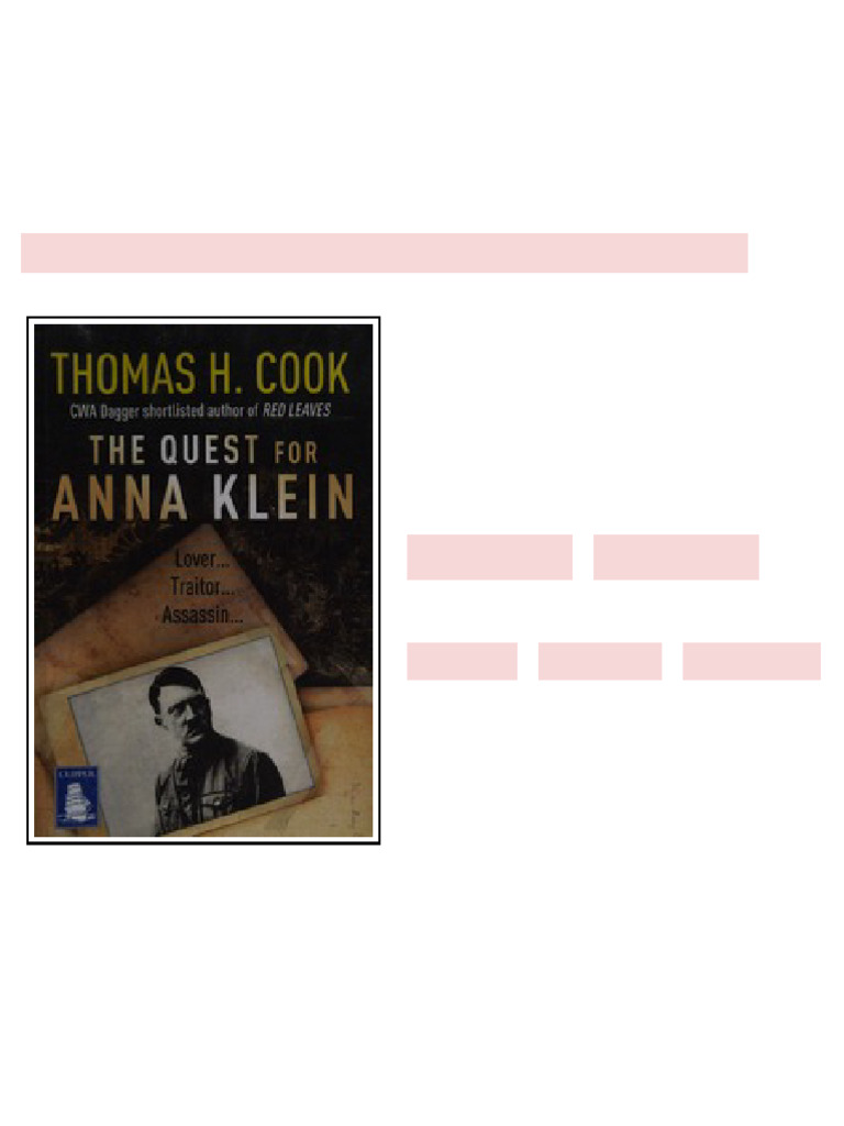 The quest for Anna Klein ebook non stop reading mode | PDF | Cavaleiros ...