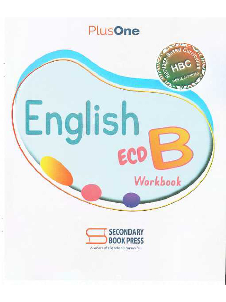 Compressed Ecd B English HBC Plus One Work Book 4442 PDF | PDF