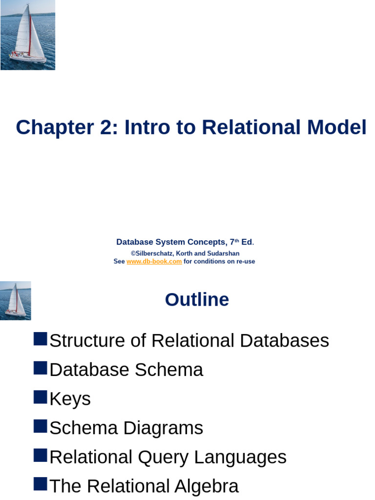 ch2 | PDF | Relational Model | Databases