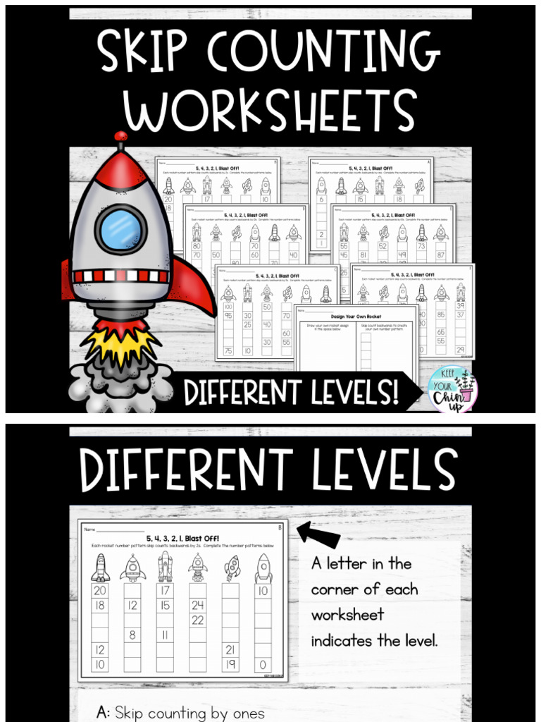 SkipCountingWorksheets-1 | PDF