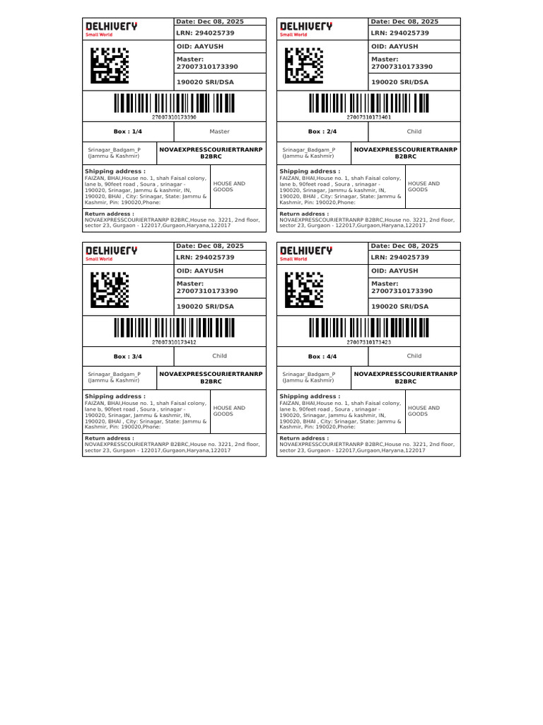 Delivery | PDF
