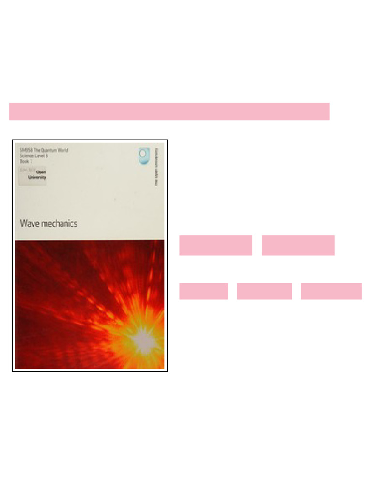 The quantum world. Book 1, Wave mechanics ebook detailed section release | PDF