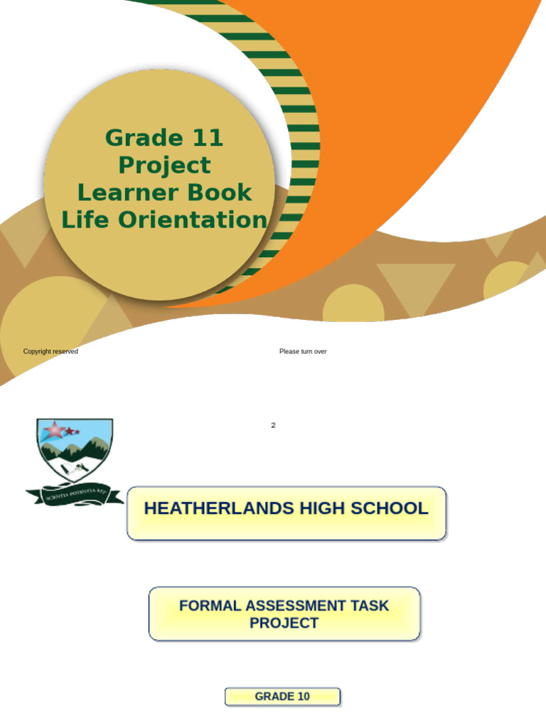 7_Grade 11 Learner Book (Project) English | PDF | Substance Abuse ...