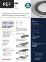 Metaflex Spiral Wound Gasket Overview | PDF | Materials | Mechanical ...