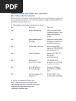 ASCP MLS Study Plan Overview | PDF | Mycobacterium | Immunology