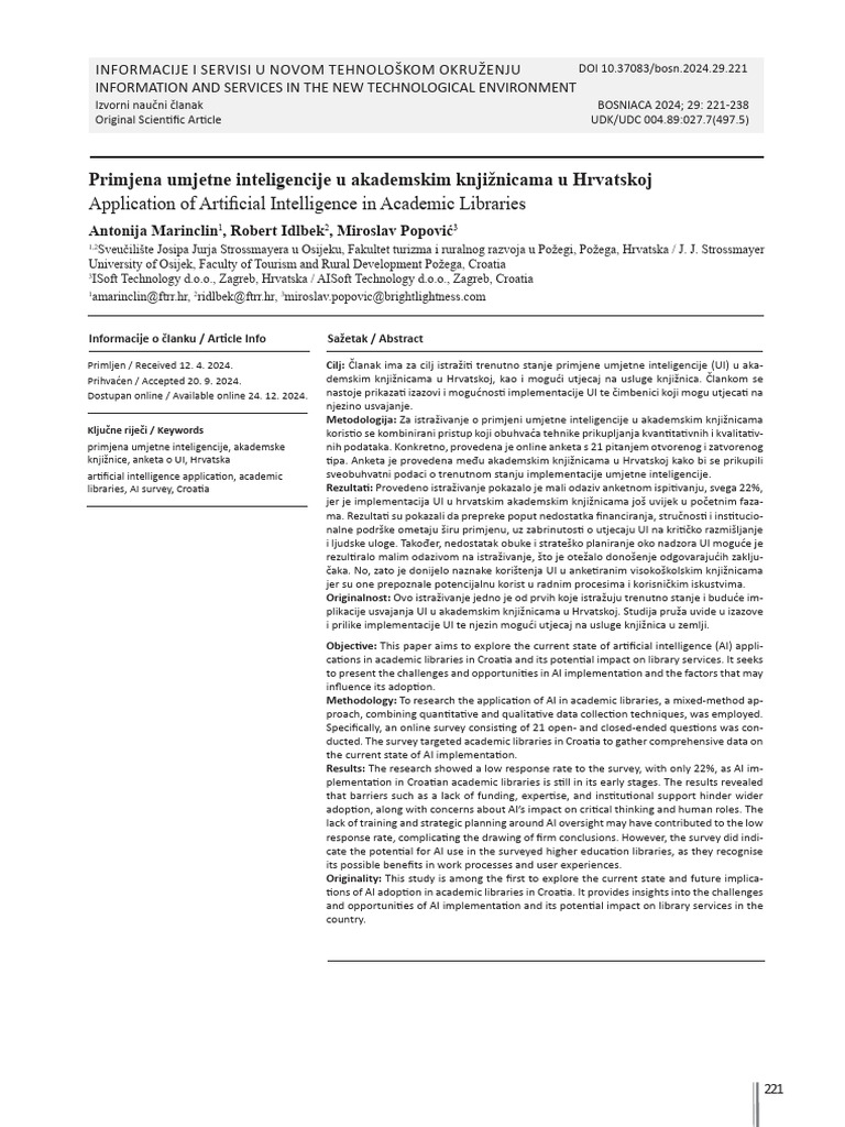 Bosn 29 221 HR | PDF