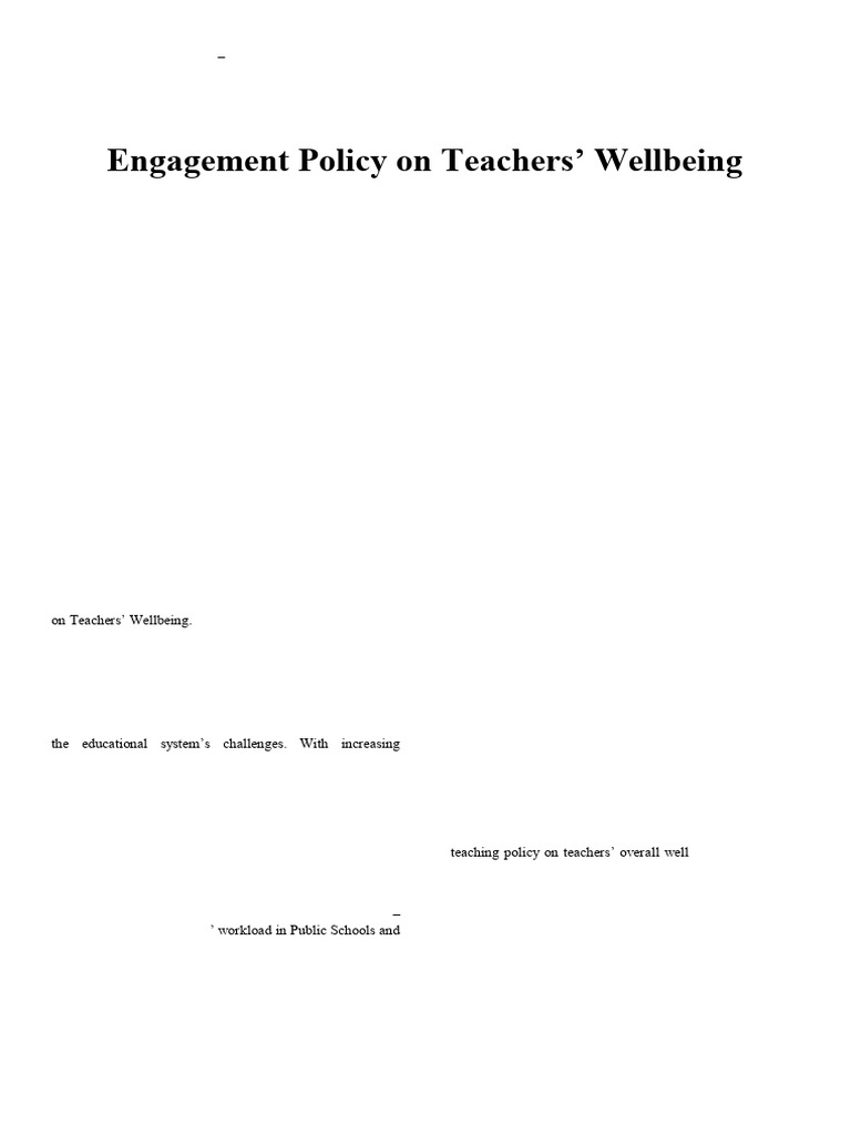 Exploring the Impact of 6-Hour Instructional Engagement Policy on ...