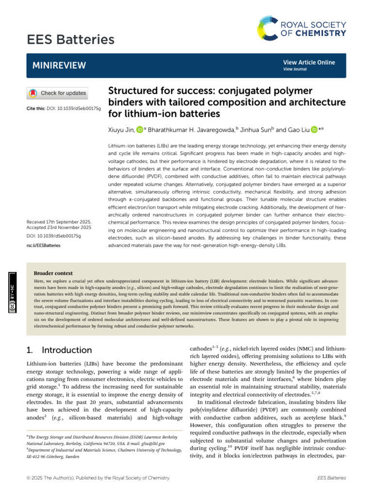 d5eb00175g | PDF | Lithium Ion Battery | Electrode