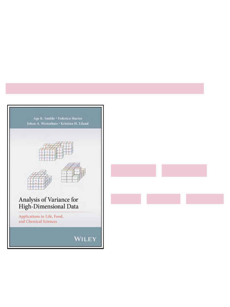 Analysis of Variance for High‐Dimensional Data: Applications in Life ...