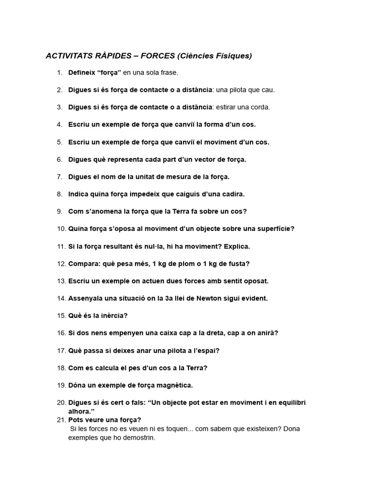 FORCES (Nailah) | PDF