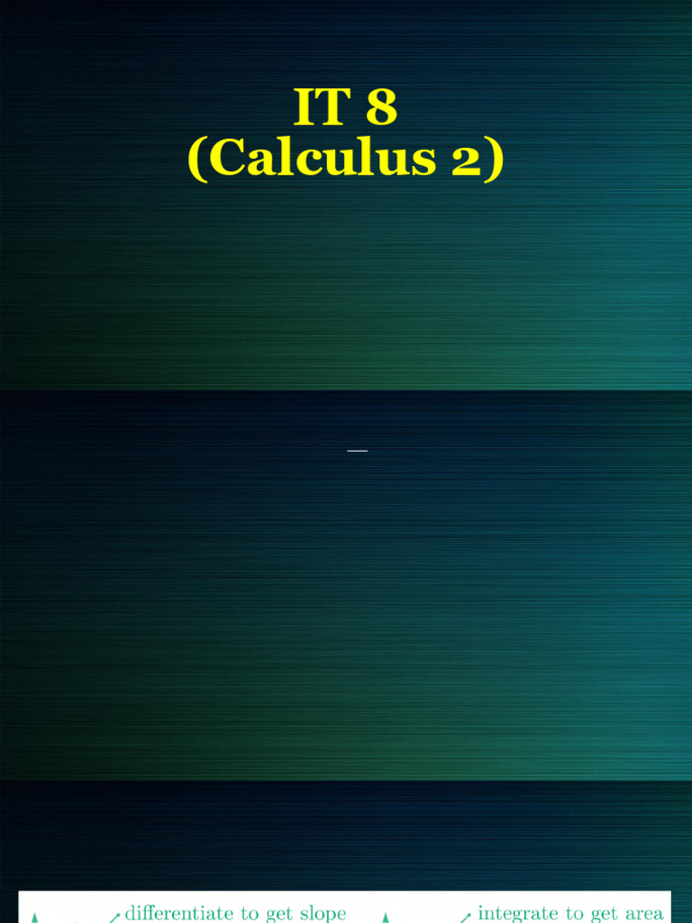 Lesson 1 - Intro to Integral Calculus LMS | PDF | Derivative | Calculus