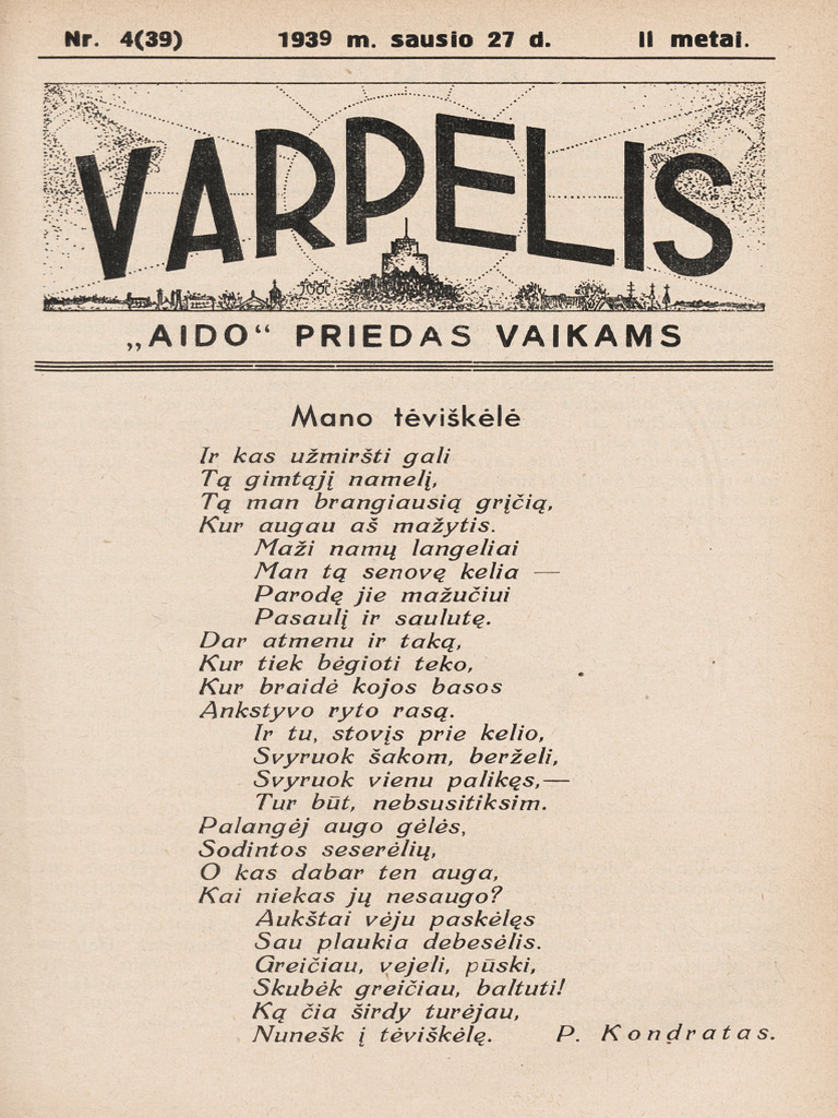 Varpelis 1939 - 04 | PDF