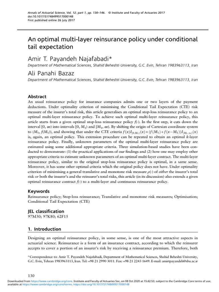 an_optimal_multilayer_reinsurance_policy_under_conditional_tail ...