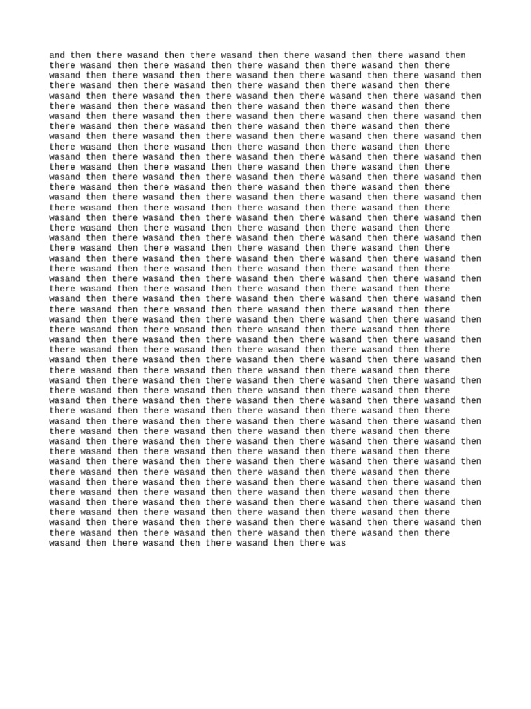 Repetitive Phrase Analysis Document | PDF