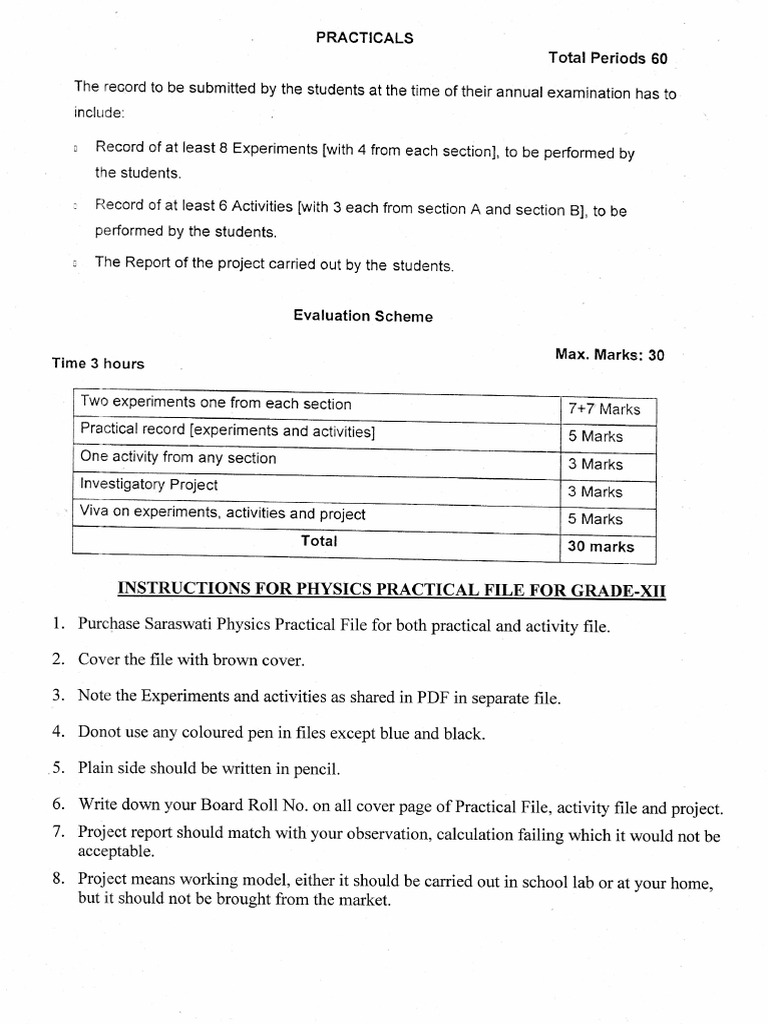 Physics Practical File Main | PDF