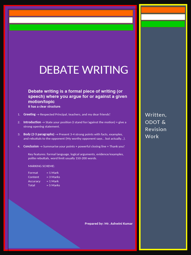 Debate Writing With Example and Points | PDF | Artificial Intelligence ...