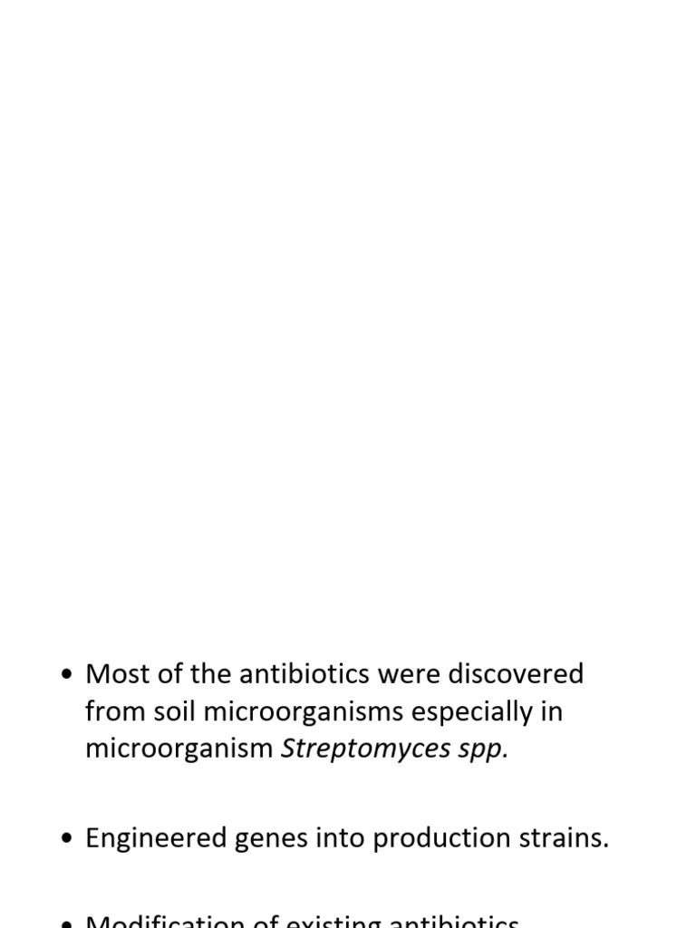 Lecture 2 APM Antibiotic Production | PDF | Penicillin | Acid