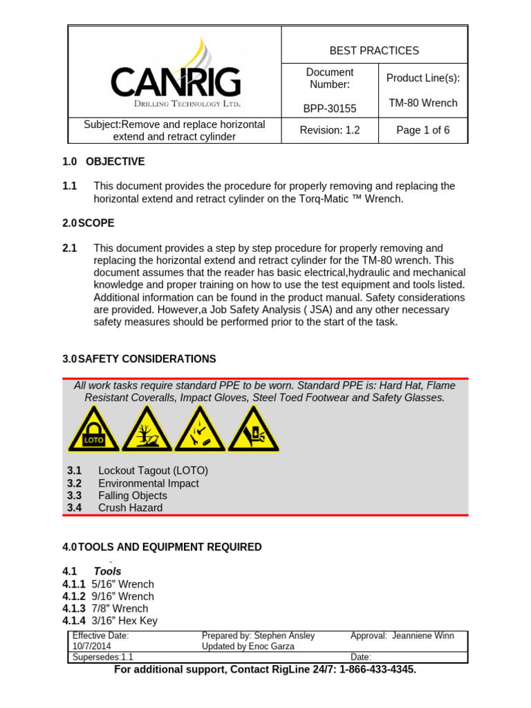 TM_Remove and Replace Extend and Retract Horizontal Cylinder (1.2 ...