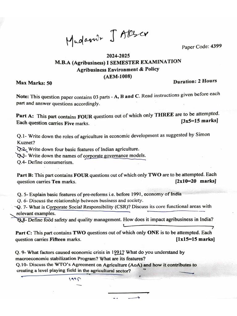 1st Semester 2024-25 | PDF