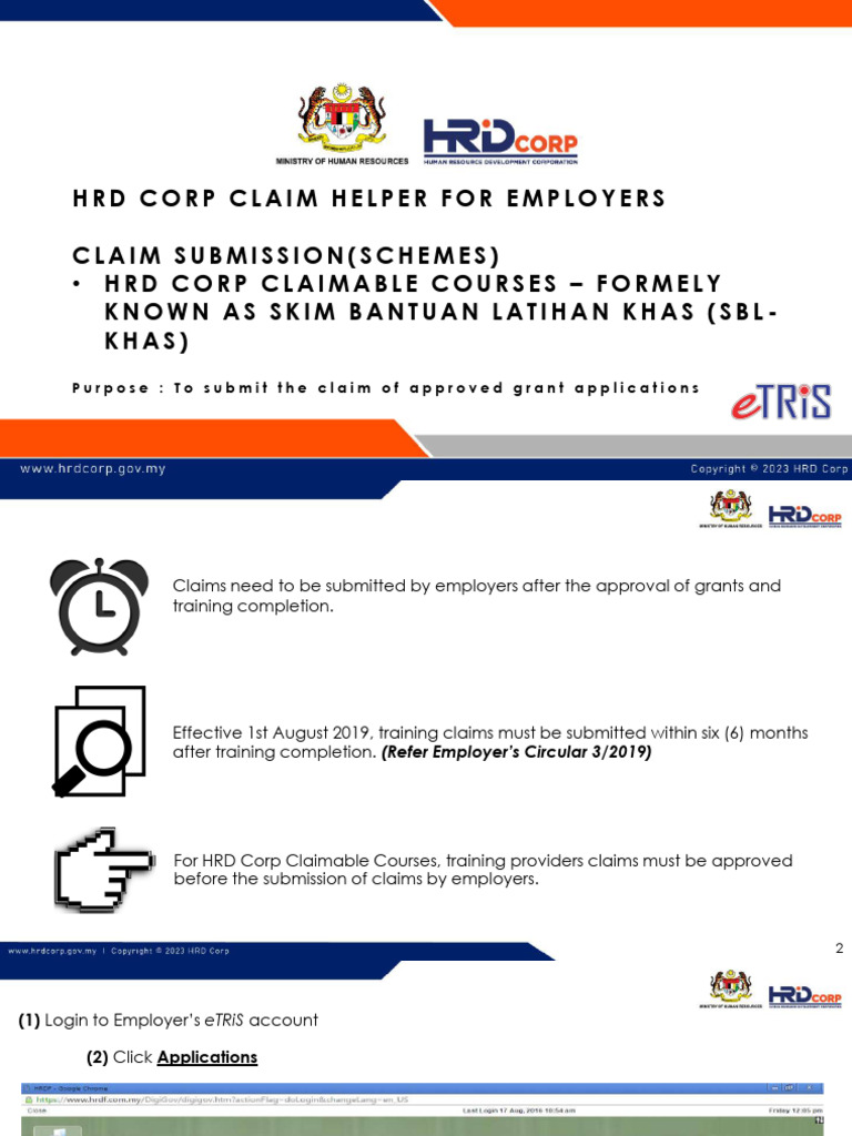 HRD Corp Claim Submission Guide | PDF