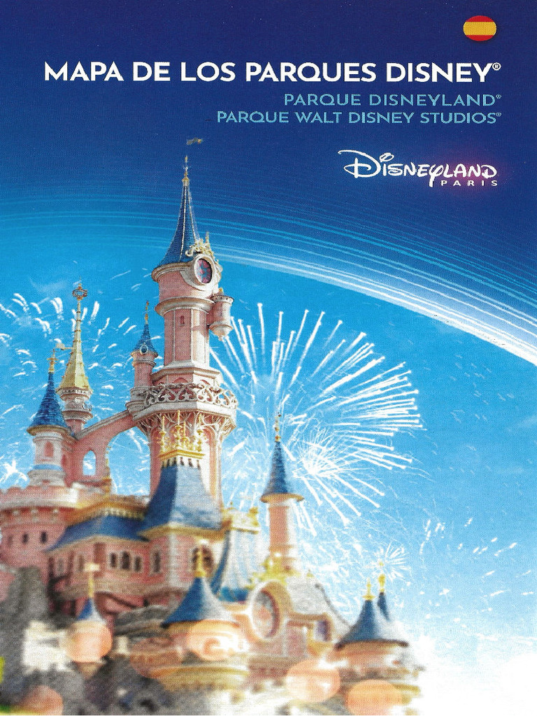Mapa Disneyland Paris ES 2025 Julieears | PDF