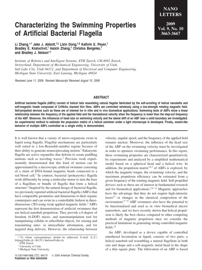 7.Characterizing the Swimming Properties of Artificial Bacterial ...