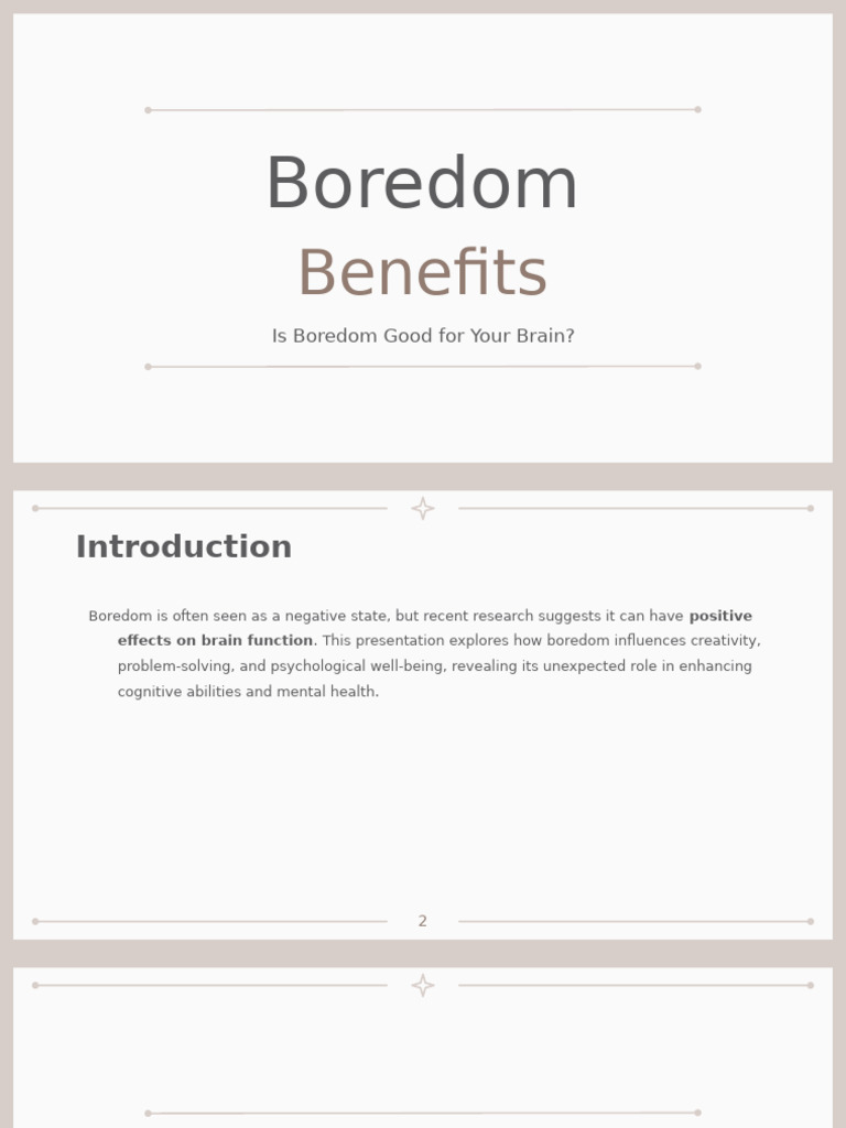 Boredom Benefits | PDF | Creativity | Thought