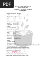 Class 8 Squares and Square Roots Questions | PDF | Mathematical ...