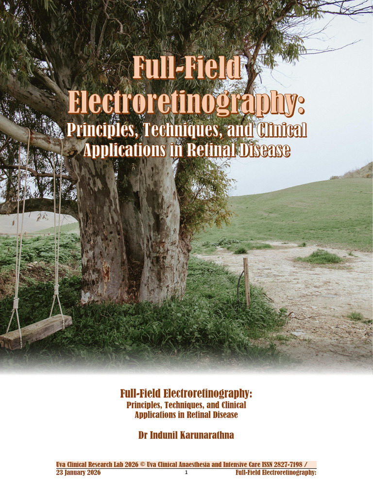 Full-Field Electroretinography Overview | PDF | Retina | Visual System