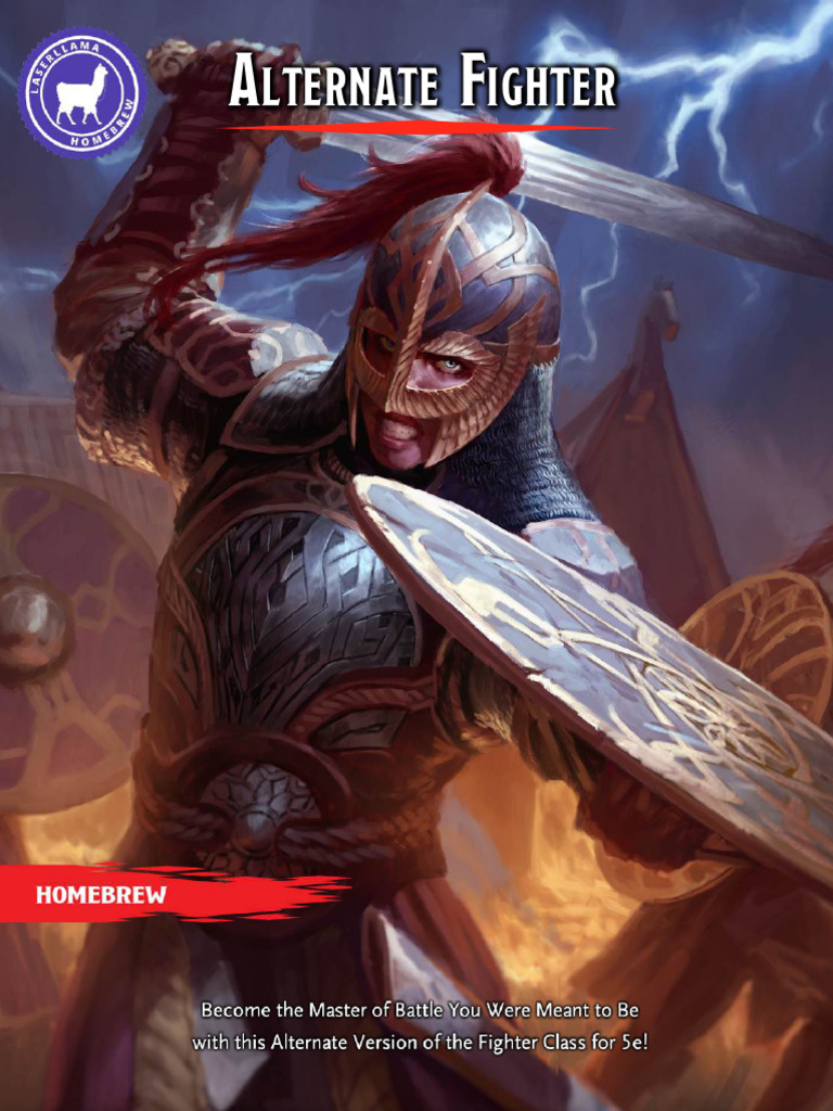 Alternate Fighter Class Overview | PDF